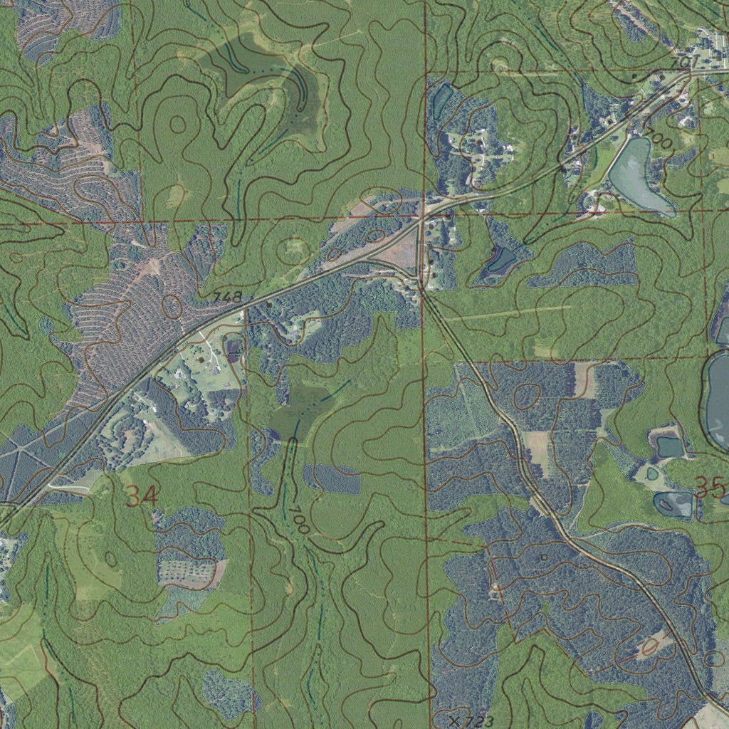 AL-WAVERLY: GeoChange 1969-2013 Map by Western Michigan University ...