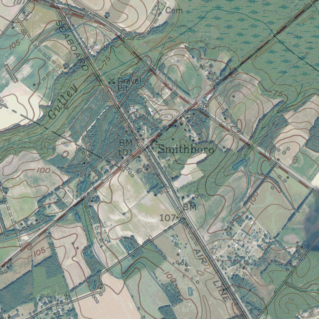 SC-FORK: GeoChange 1955-2013 Map by Western Michigan University ...