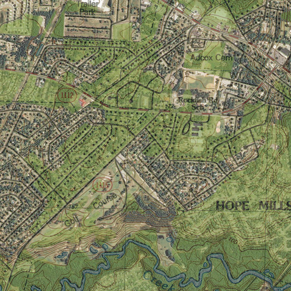 NC-HOPE MILLS: GeoChange 1979-2012 Map by Western Michigan University ...