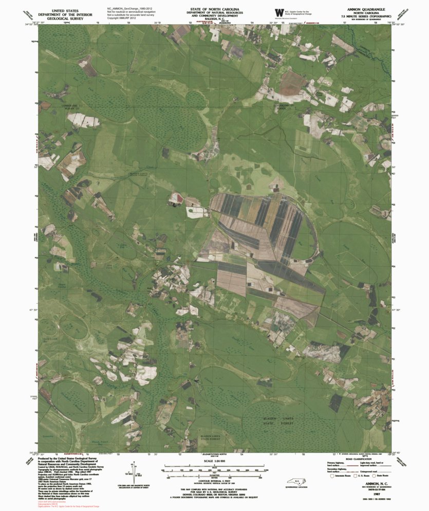 NC-AMMON: GeoChange 1980-2012 Map by Western Michigan University ...