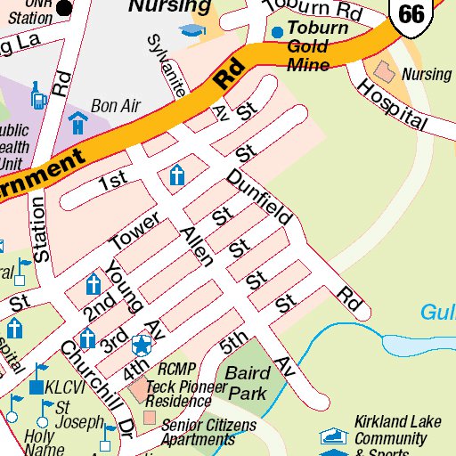 Kirkland Lake, ON Map by Mapmobility Corp. | Avenza Maps