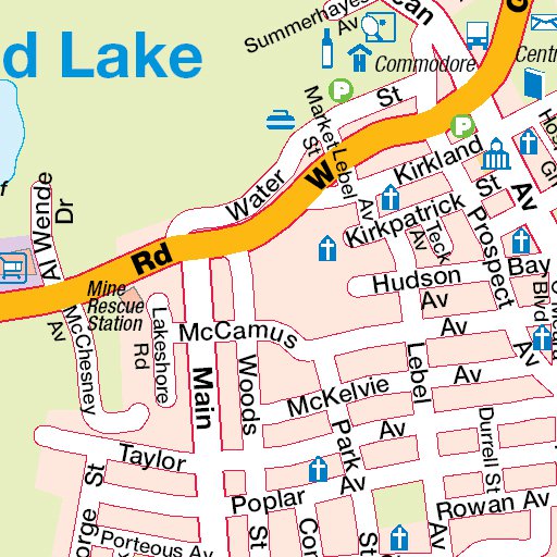 Kirkland Lake, ON Map by Mapmobility Corp. | Avenza Maps