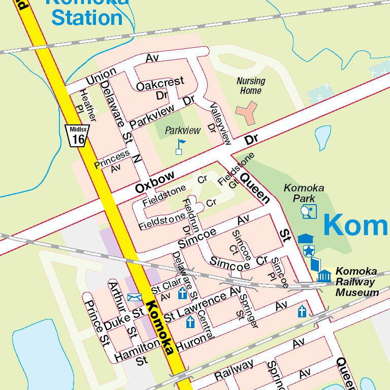 Komoka, Kilworth and Delaware, ON Map by Mapmobility Corp. | Avenza Maps
