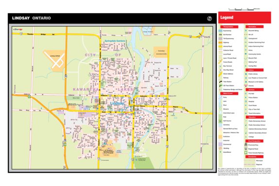 Lindsay, ON Map by Mapmobility Corp. | Avenza Maps