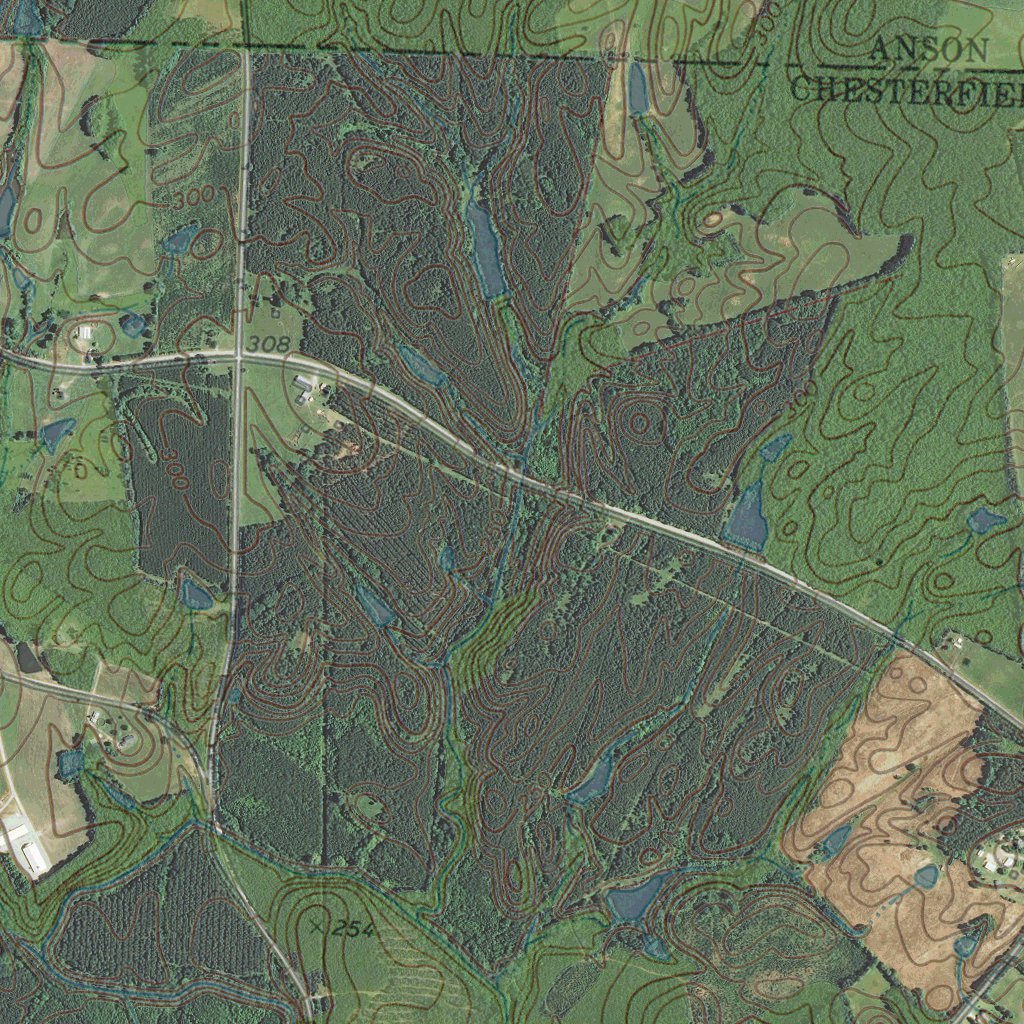 NC-SC-MOUNT CROGHAN: GeoChange 1969-2012 Map by Western Michigan ...