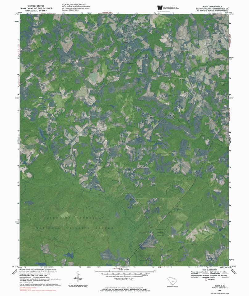 SC-RUBY: GeoChange 1964-2013 Map by Western Michigan University ...