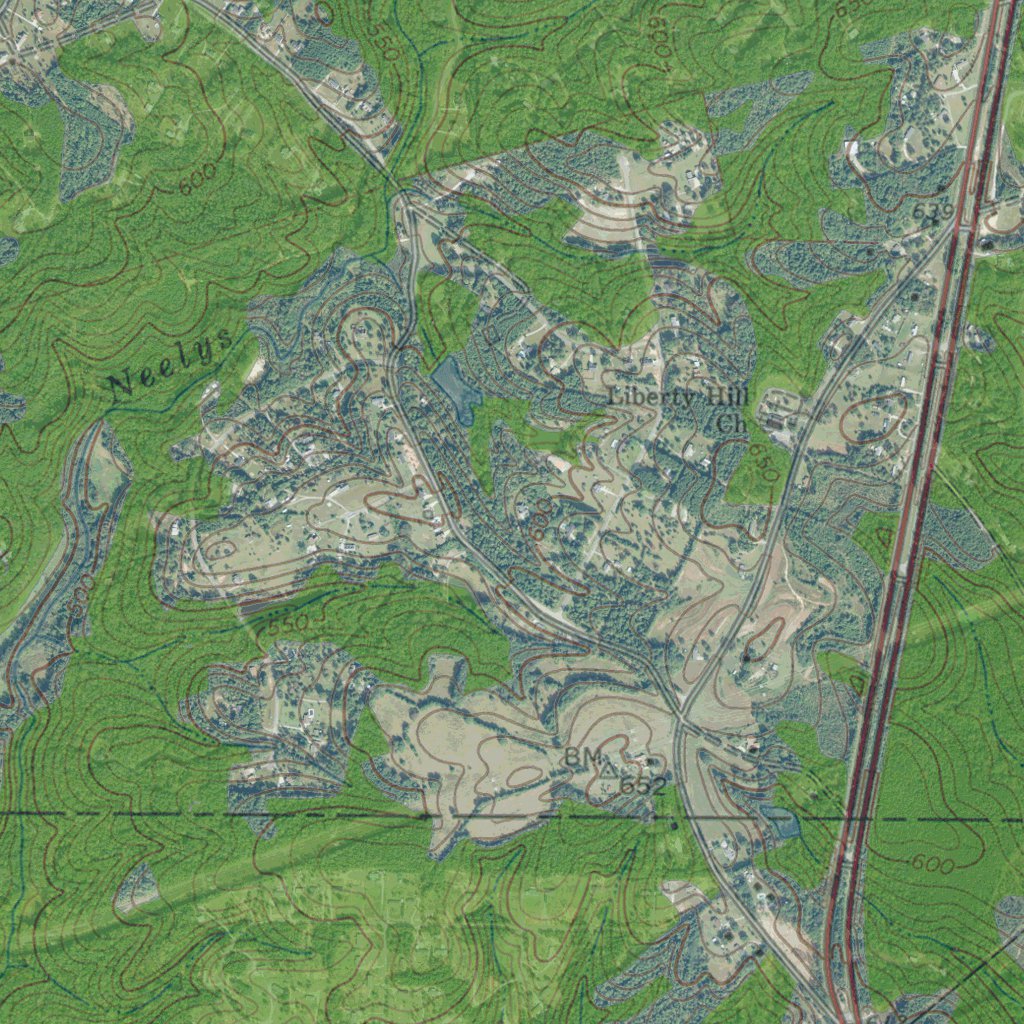 SC-CATAWBA: GeoChange 1965-2013 Map by Western Michigan University ...