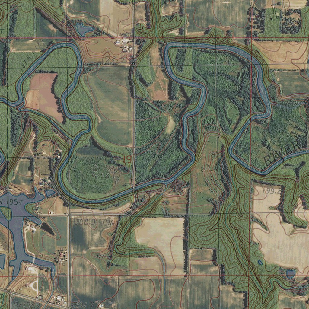 IL-COOKS MILL: GeoChange 1980-2012 Map by Western Michigan University ...