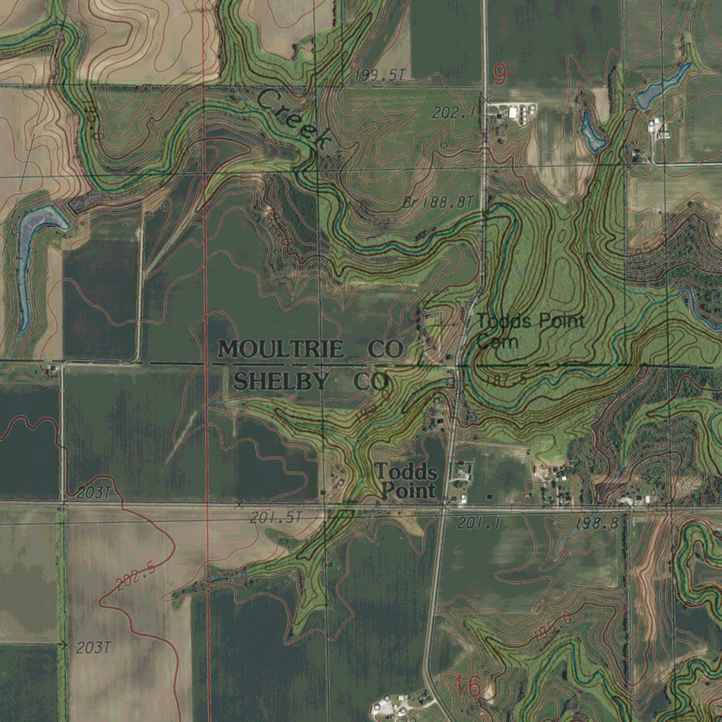 IL-FINDLAY: GeoChange 1980-2012 Map by Western Michigan University ...