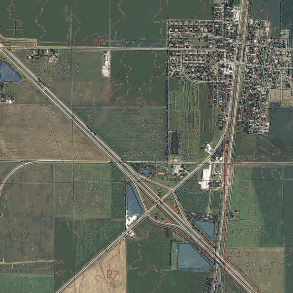 IL-TOLONO: GeoChange 1980-2012 Map by Western Michigan University ...