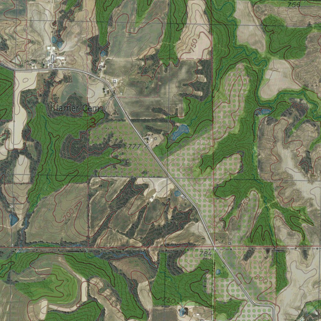 IL-RICHFIELD: GeoChange 1974-2012 Map by Western Michigan University ...