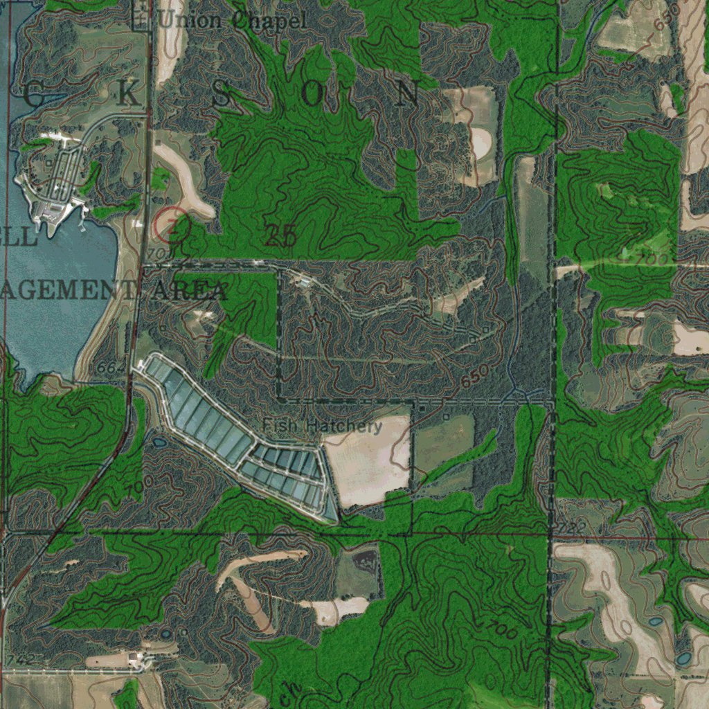 MO-HUNNEWELL: GeoChange 1957-2012 Map by Western Michigan University ...