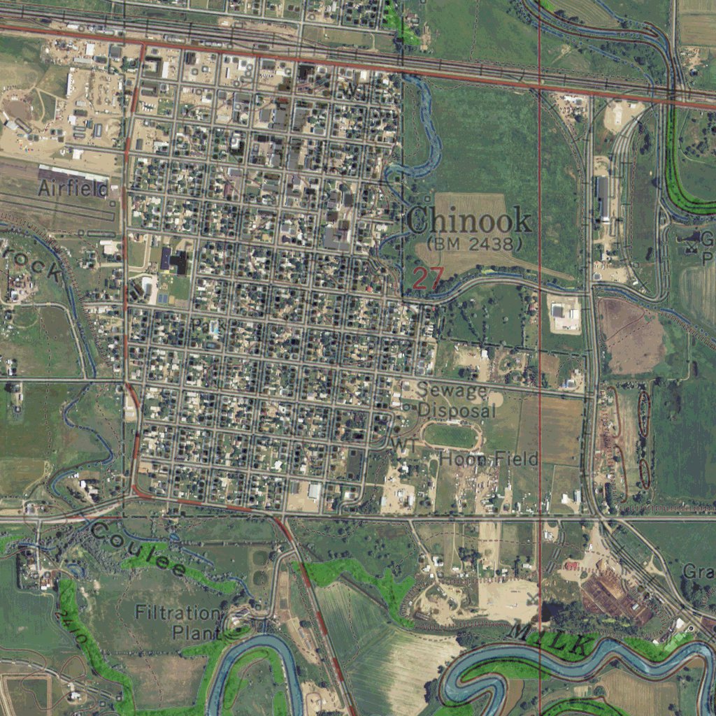 MT-CHINOOK: GeoChange 1963-2013 Map by Western Michigan University ...