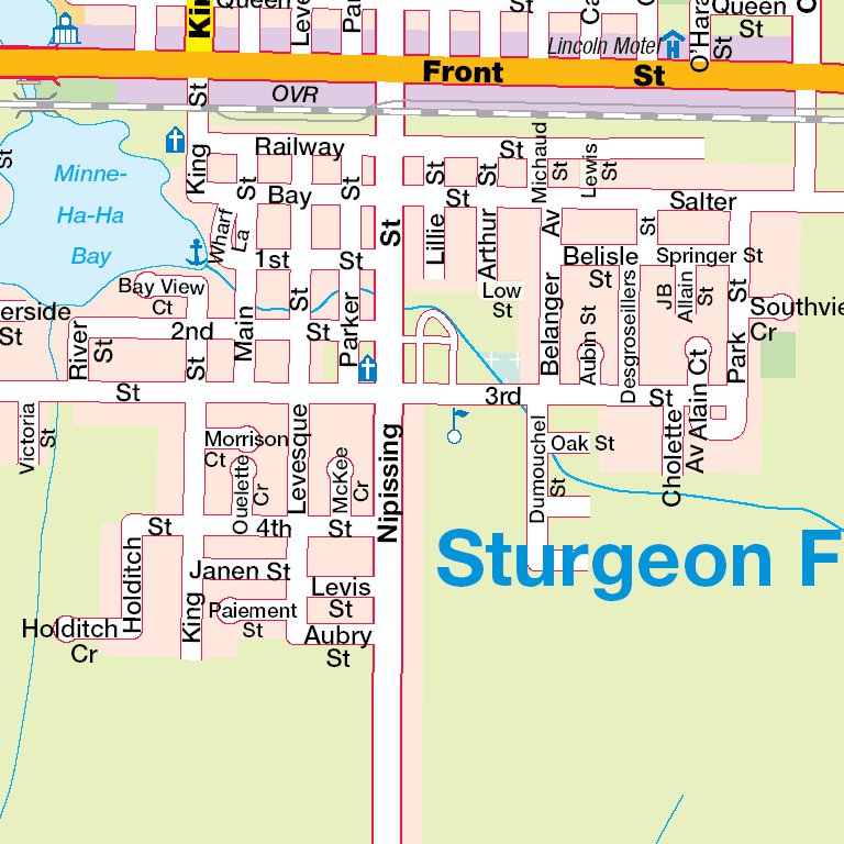 Sturgeon Falls, ON Map by Mapmobility Corp. | Avenza Maps