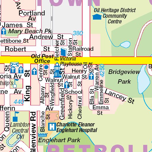 Petrolia, ON Map by Mapmobility Corp. | Avenza Maps