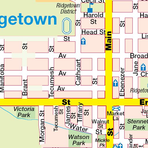 Ridgetown, ON Map by Mapmobility Corp. | Avenza Maps