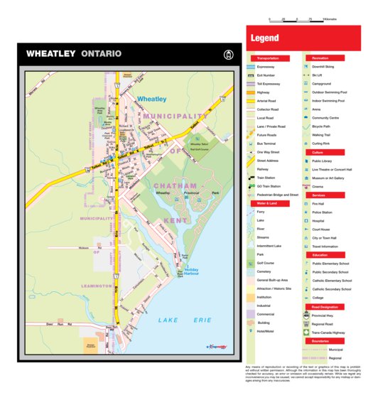 Wheatley, ON Map by Mapmobility Corp. | Avenza Maps
