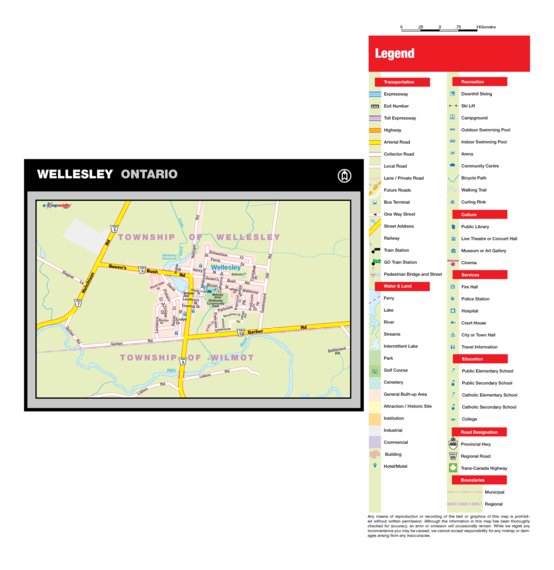 Wellesley, ON Map by Mapmobility Corp. | Avenza Maps