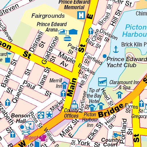 Picton, ON Map by Mapmobility Corp. | Avenza Maps