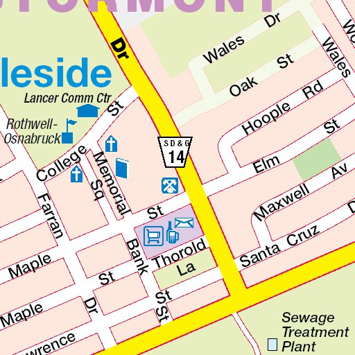 Ingleside, ON Map by Mapmobility Corp. | Avenza Maps
