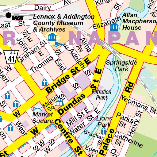 Napanee, ON Map by Mapmobility Corp. | Avenza Maps