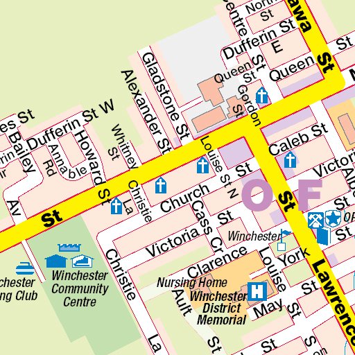 Winchester, ON Map by Mapmobility Corp. | Avenza Maps