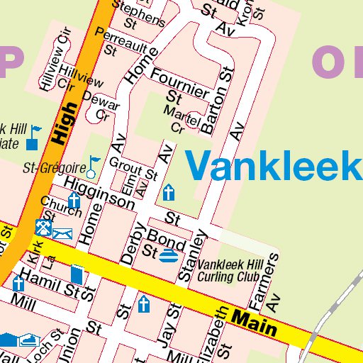 Vankleek Hill, ON Map by Mapmobility Corp. | Avenza Maps