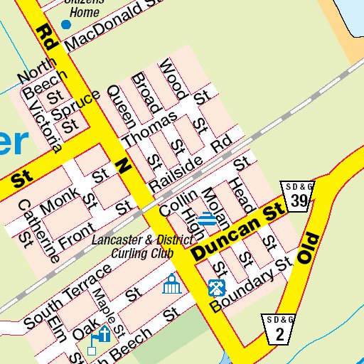 Lancaster, ON Map by Mapmobility Corp. | Avenza Maps