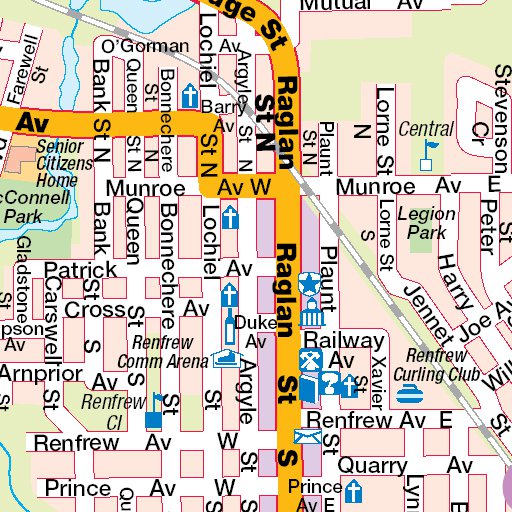 Renfrew, ON Map by Mapmobility Corp. | Avenza Maps