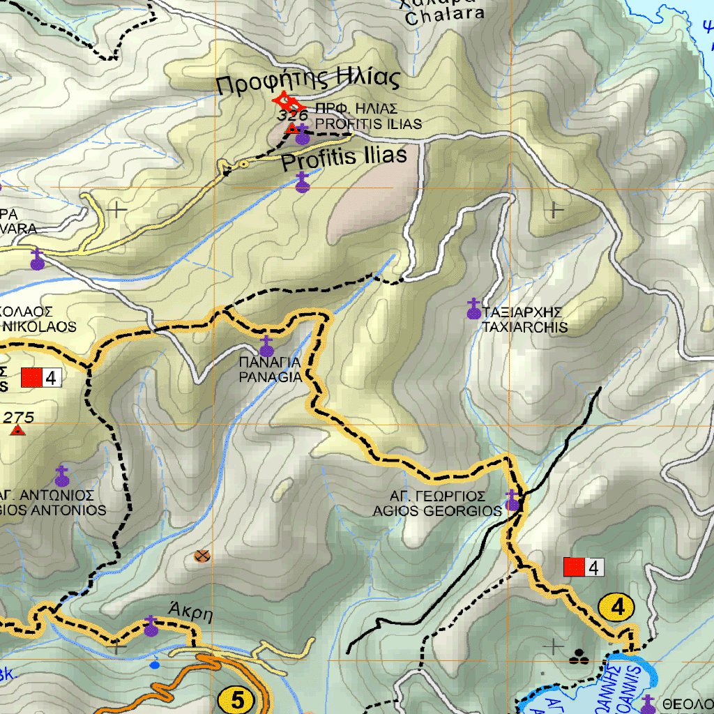 Kythnos, Cyclades Map by Anavasi editions | Avenza Maps