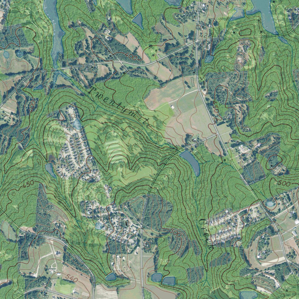 SC-LAKE MURRAY EAST: GeoChange 1970-2013 Map by Western Michigan ...