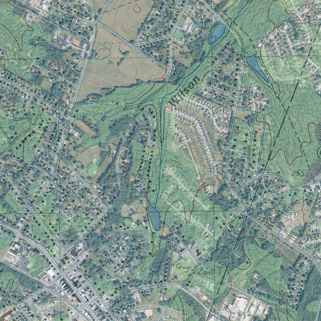 SC-FOUNTAIN INN: GeoChange 1976-2013 Map by Western Michigan University ...
