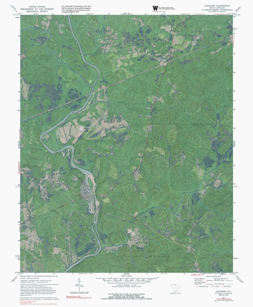 SC-LOCKHART: GeoChange 1971-2013 Map by Western Michigan University ...
