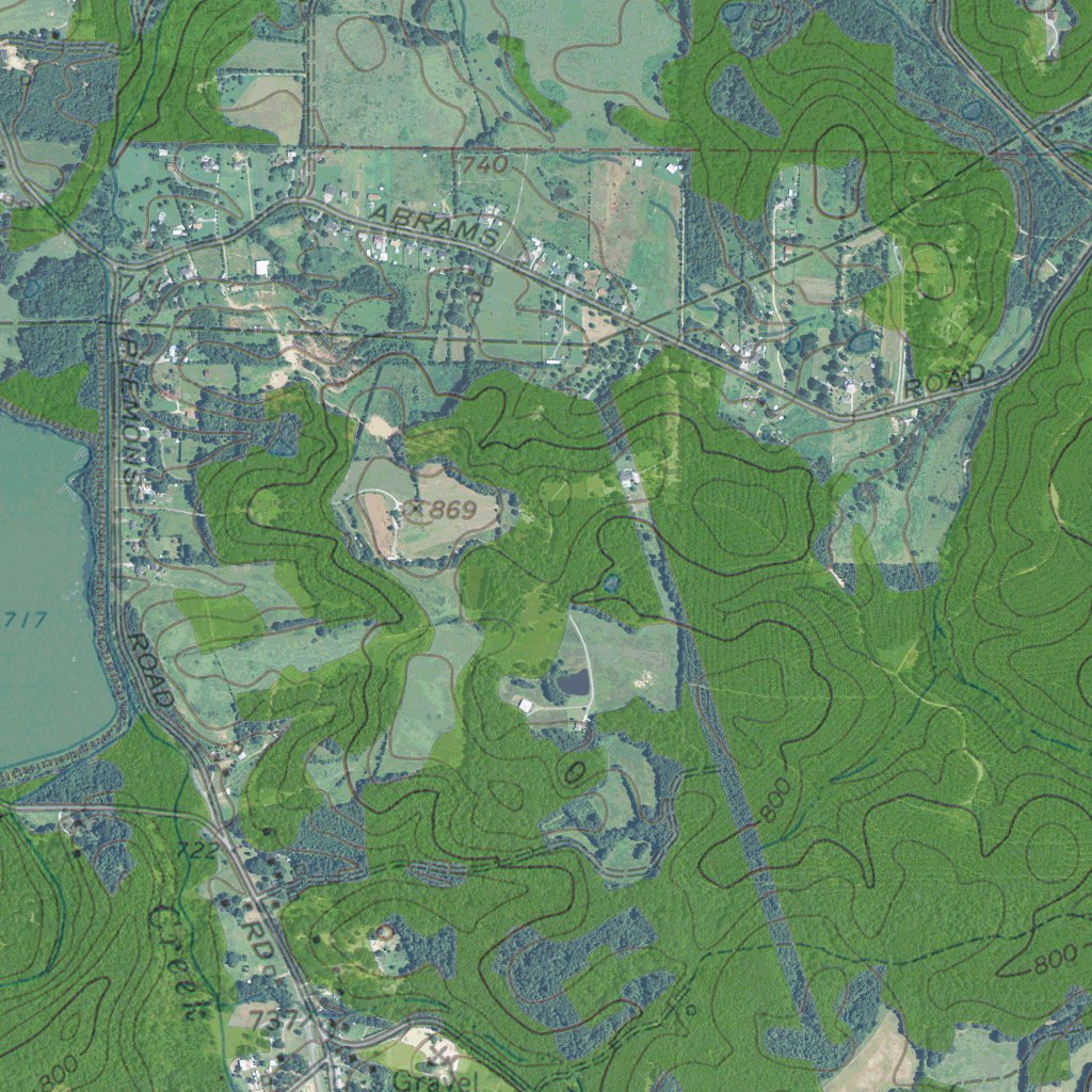 GA-WAX: GeoChange 1964-2013 Map by Western Michigan University | Avenza ...