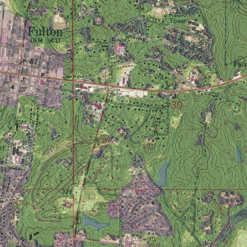 MS-FULTON: GeoChange 1963-2012 Map by Western Michigan University ...
