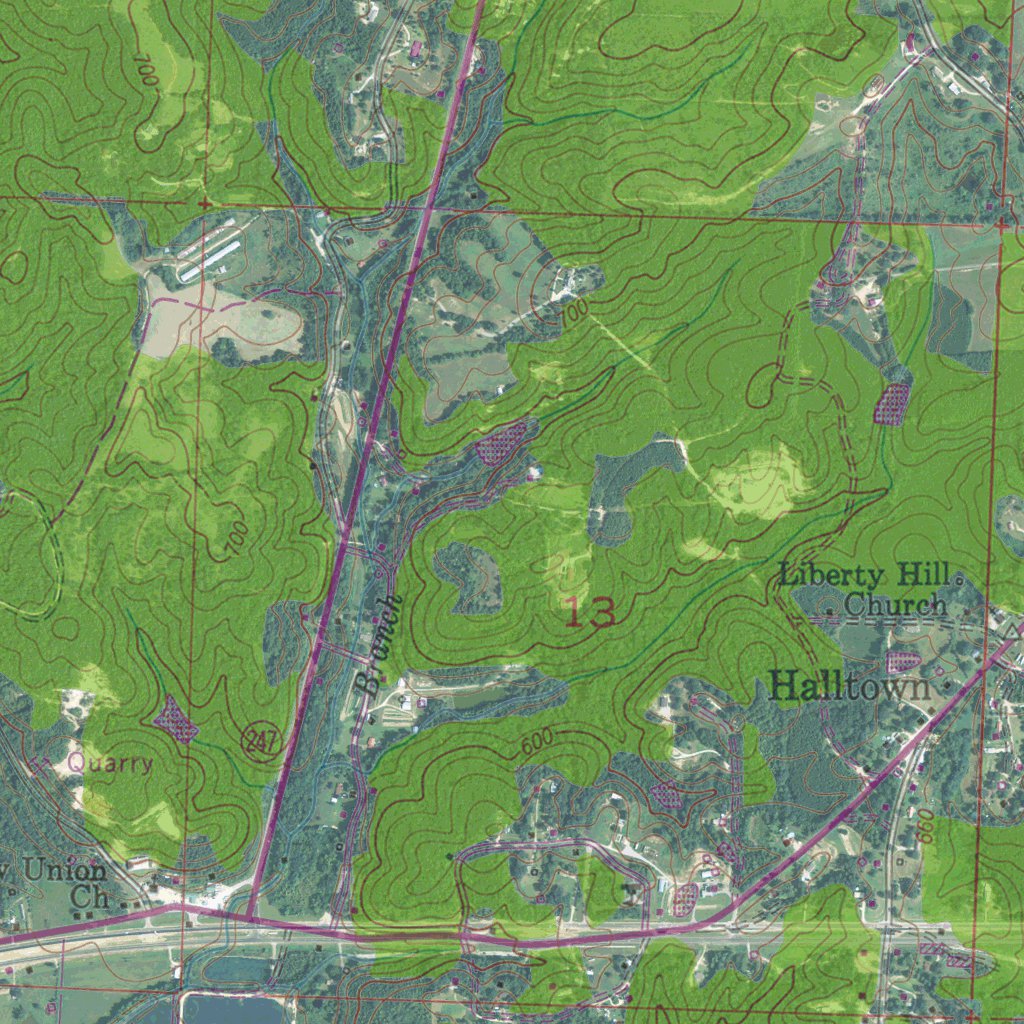 AL-HALLTOWN: GeoChange 1948-2013 Map by Western Michigan University ...