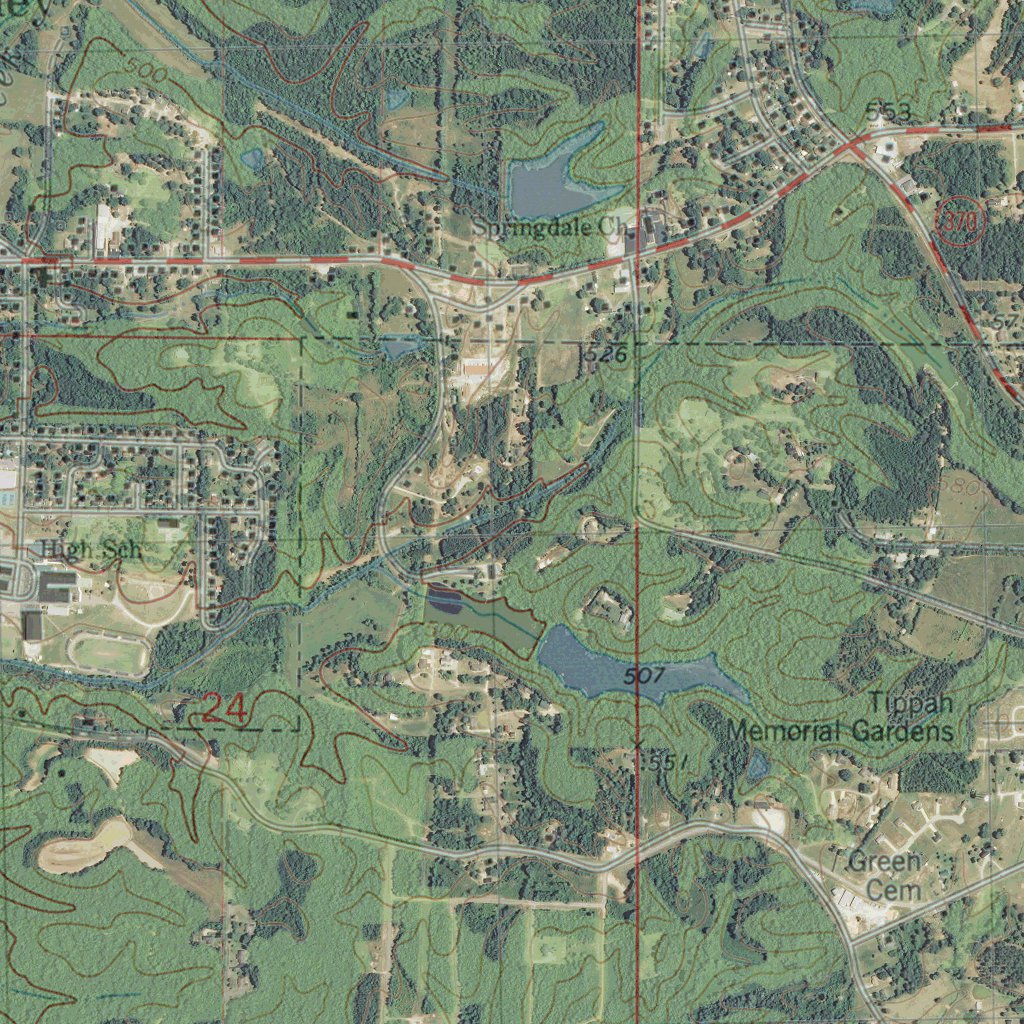 MS-RIPLEY: GeoChange 1975-2012 Map by Western Michigan University ...