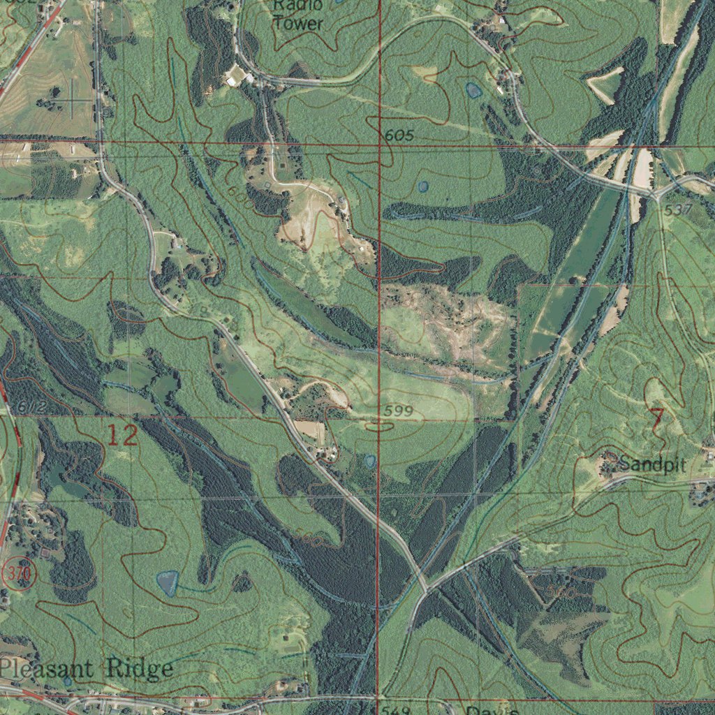 MS-PLEASANT RIDGE: GeoChange 1975-2012 Map by Western Michigan ...