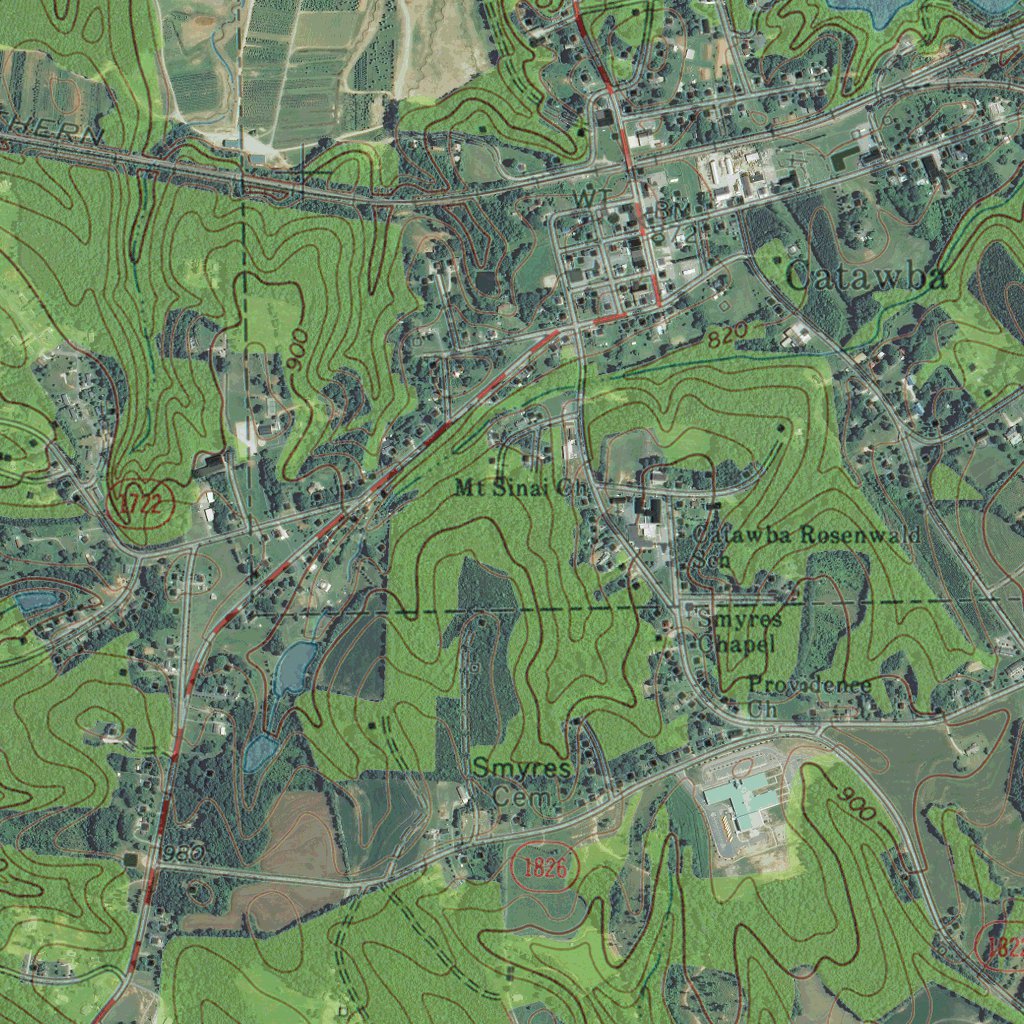 NC-CATAWBA: GeoChange 1966-2012 Map by Western Michigan University ...