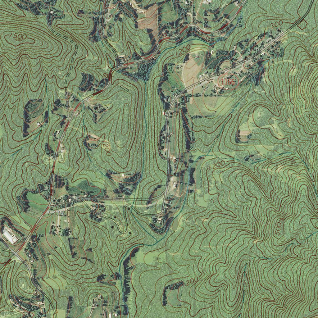 NC-ELLENDALE: GeoChange 1966-2012 Map by Western Michigan University ...