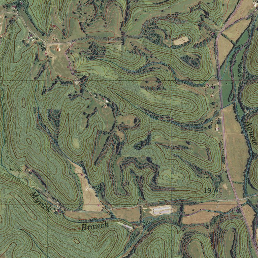 TN-BODENHAM: GeoChange 1944-2012 Map by Western Michigan University ...