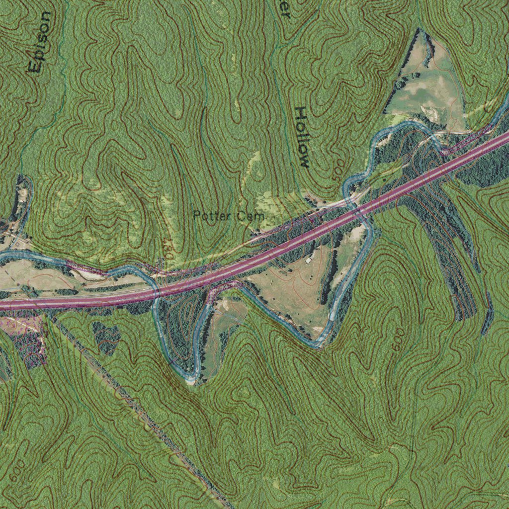 TN-BUCKSNORT: GeoChange 1947-2012 Map by Western Michigan University ...