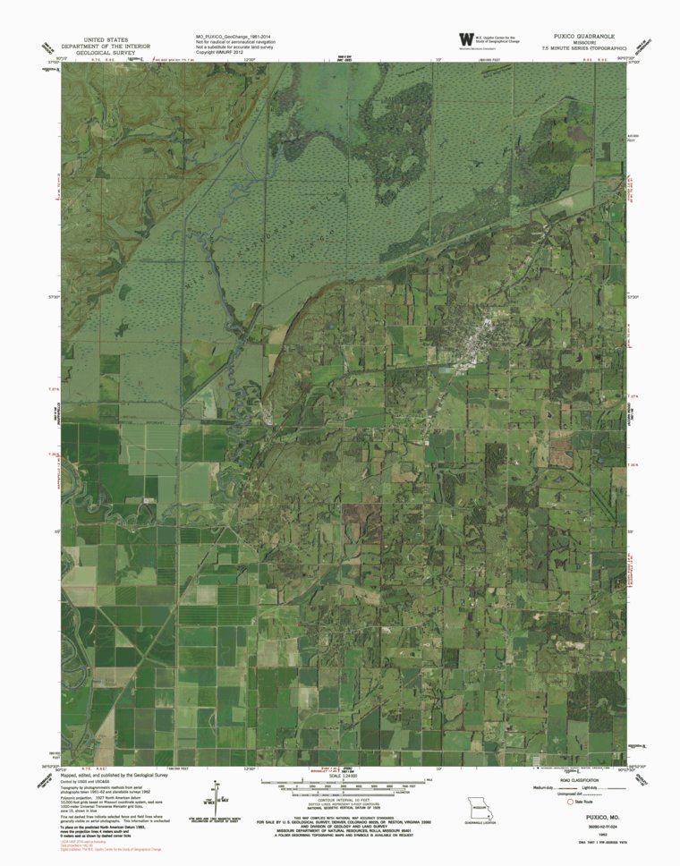 MO-PUXICO: GeoChange 1961-2014 Map by Western Michigan University ...