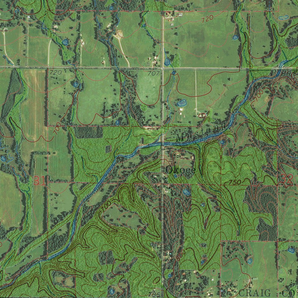 OK-KETCHUM: GeoChange 1970-2013 Map by Western Michigan University ...