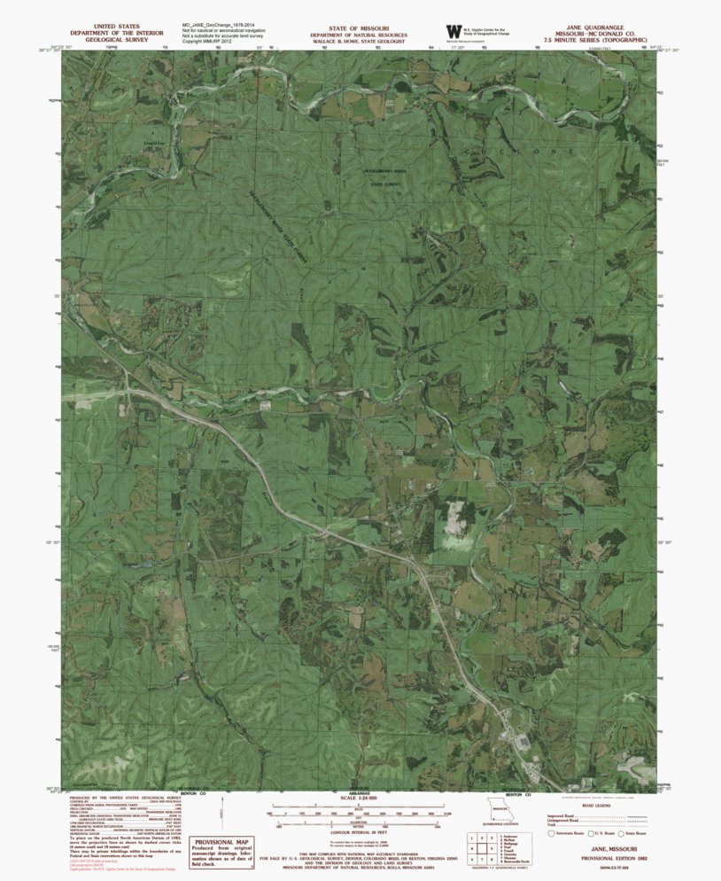 MO-JANE: GeoChange 1978-2014 Map by Western Michigan University ...