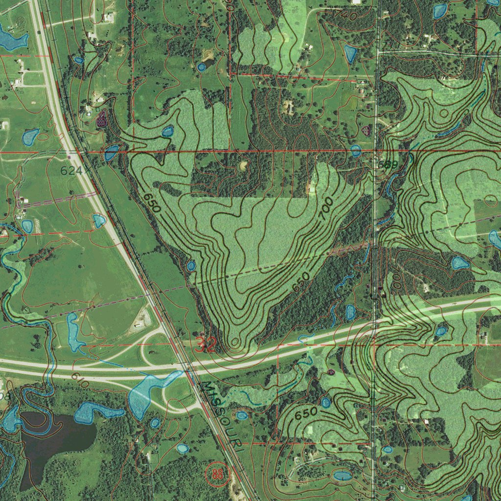 OK-INOLA: GeoChange 1962-2013 Map by Western Michigan University ...