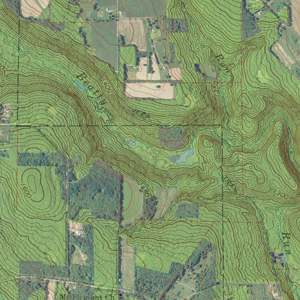 PA-SUGAR LAKE: GeoChange 1964-2013 Map by Western Michigan University ...