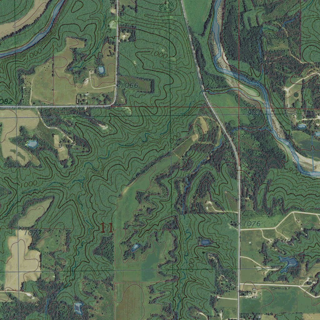 IA-REDFIELD: GeoChange 1979-2013 Map by Western Michigan University ...