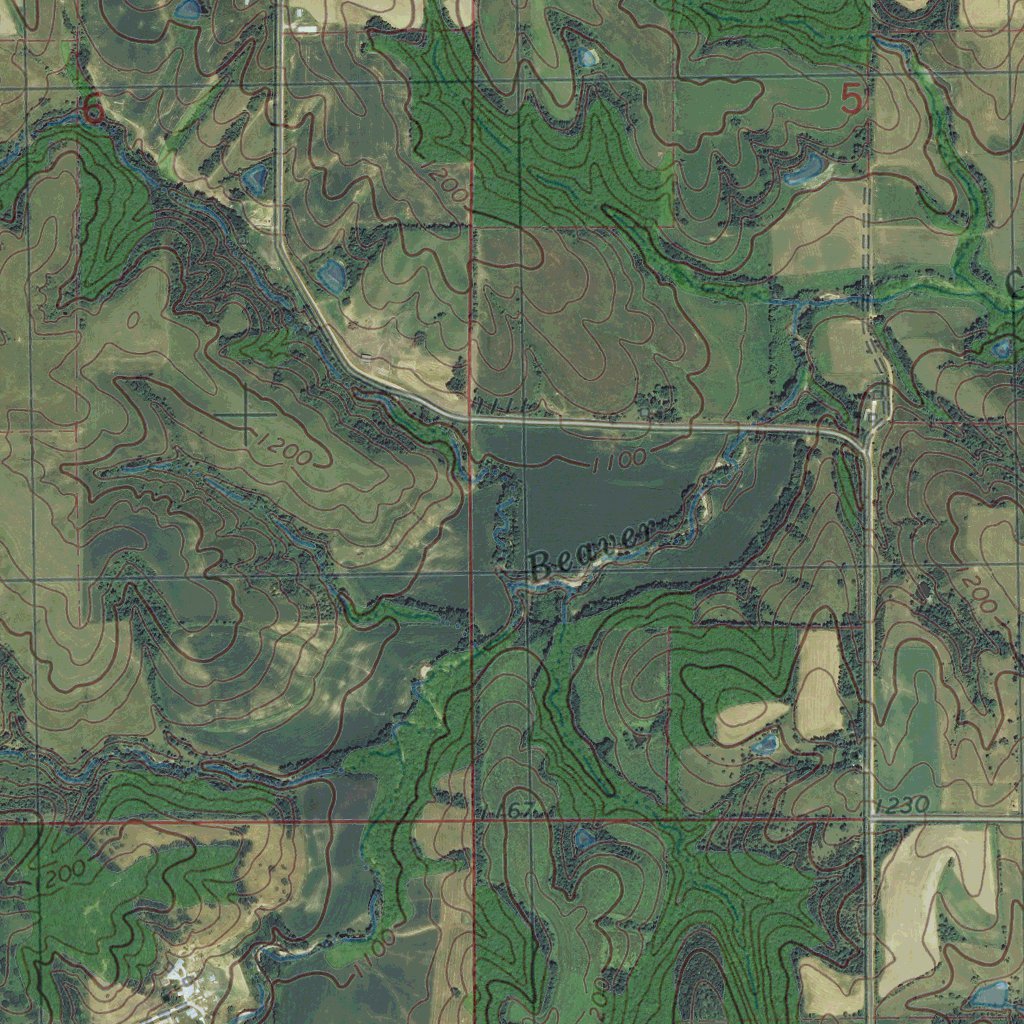 IA-MENLO: GeoChange 1979-2013 Map by Western Michigan University ...