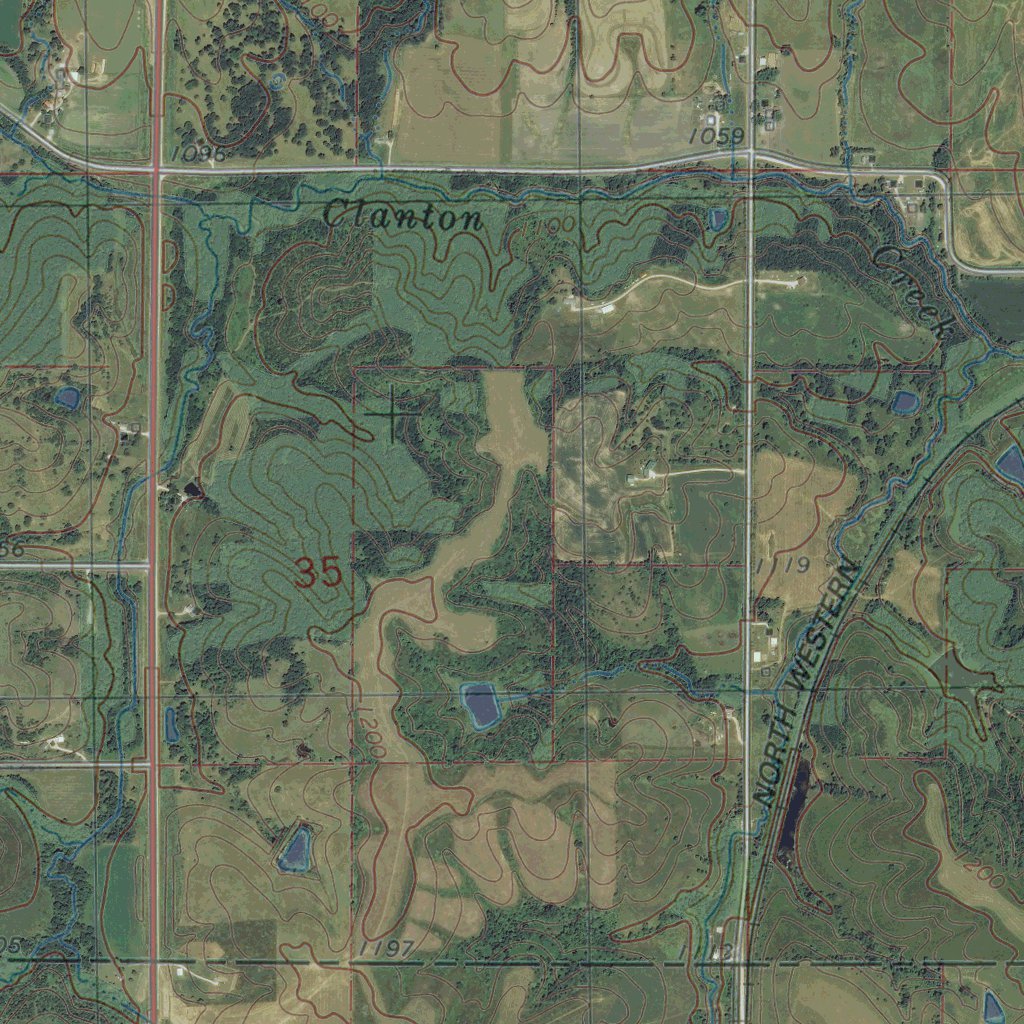 IA-LORIMOR NORTH: GeoChange 1981-2013 Map by Western Michigan ...